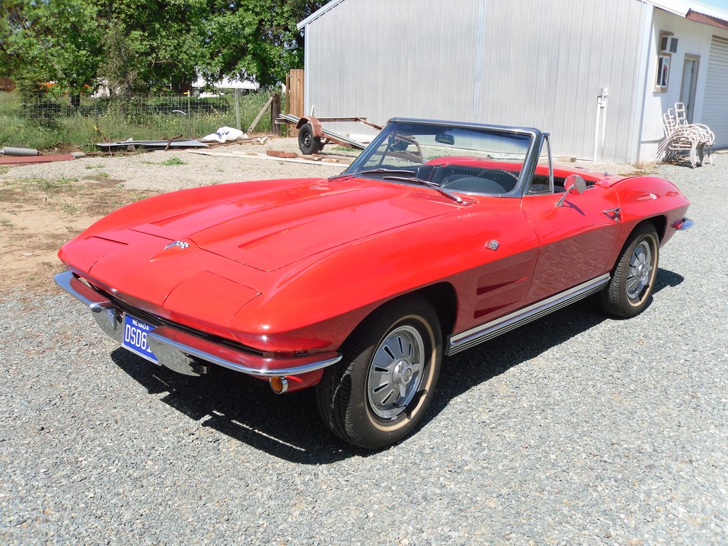 FS: 1964 Riverside Red Corvette Convertible in CA - $35,000 ...