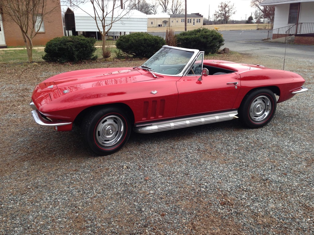 FS: 1966 Rally Red Corvette Convertible in NC - $43,000 OBO ...