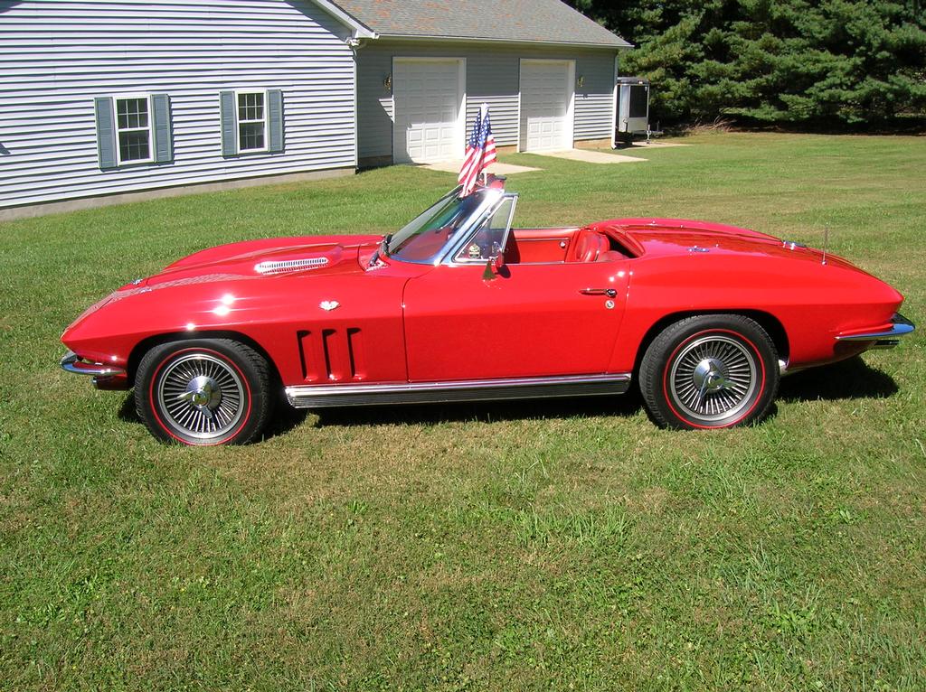 FS (For Sale) 1966 Rally Red Corvette Convertible in MD - $69,000 OBO ...