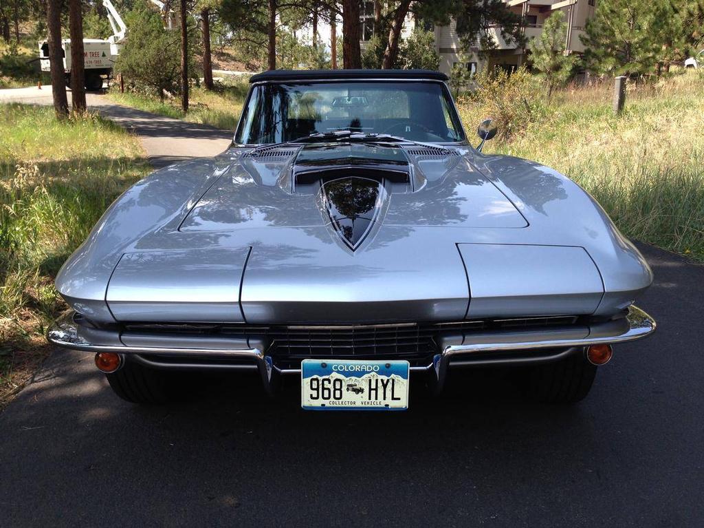 FS (For Sale) 1967 Silver Corvette Convertible in CO - $69,500 OBO ...