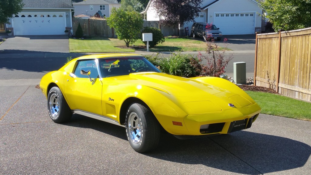 FS: 1976 Yellow Corvette T-Top in WA - $23,500 OBO - CorvetteForum ...