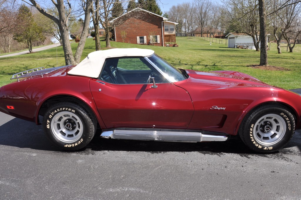 FS: 1974 Milano Maroon Corvette Convertible in WV - $23,500 ...