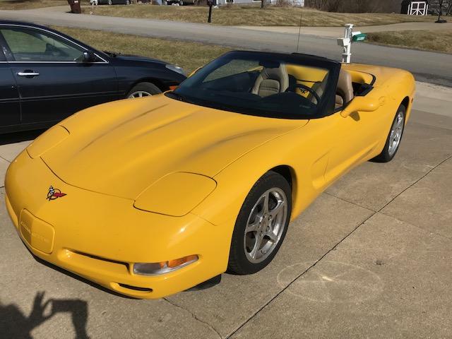 2000 Millennium Yellow Corvette Convertible