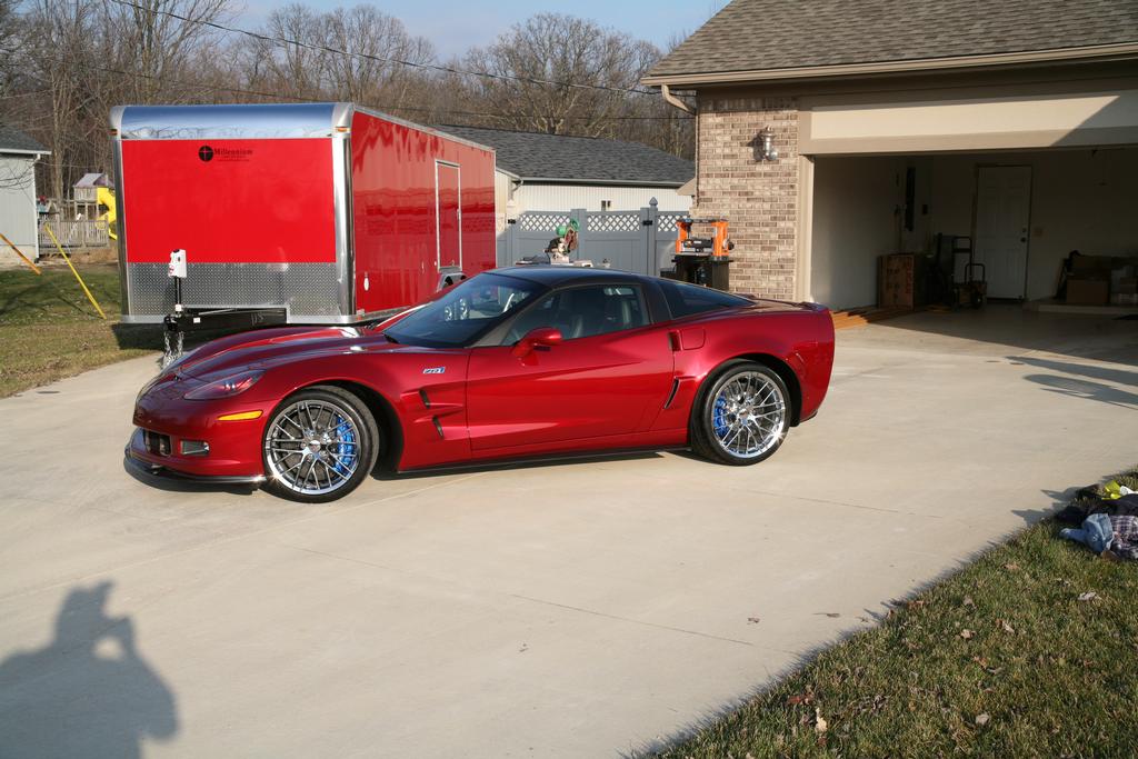 FS (For Sale) 2010 Crystal Red Corvette ZR1 in MI - $78,000 OBO ...