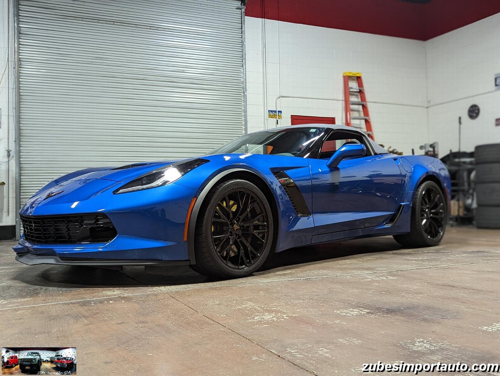 Laguna Blue Corvette C6