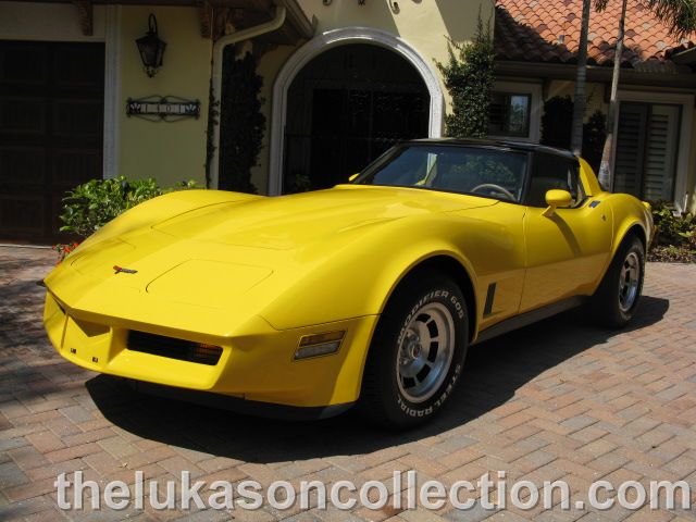 FS: 1981 Yellow Corvette T-Top in FL - 25K Original Miles, 4-Speed ...