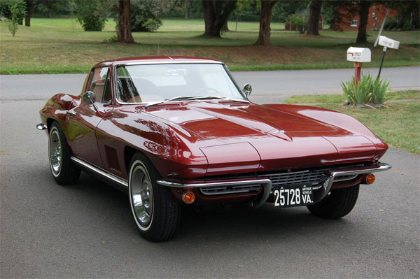 FS: 1967 Marlboro Maroon Corvette Coupe in VA - $57,500 - CorvetteForum ...
