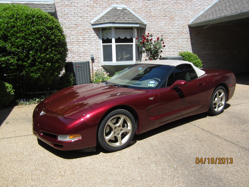 FS: 2003 Anniversary Red Corvette Convertible in TX - $24,900 ...