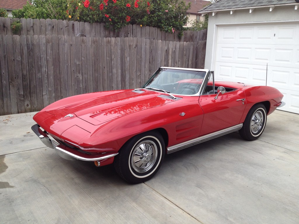 FS: 1964 Riverside Red Corvette Convertible in CA - $43,000 OBO ...